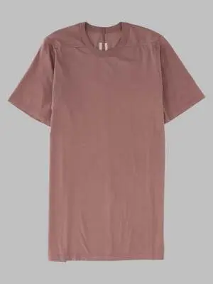 Rick Owens 100% Cotton T-shirt Made In Italy - Grey
