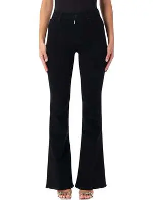 FRAME High-rise Flared Jeans - Nero
