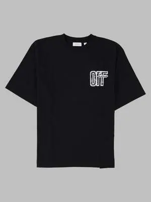 Off-White Cotton T-shirt - Black