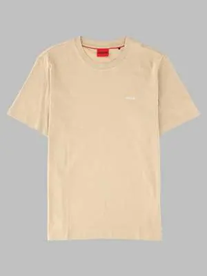 Hugo 100% Cotton T-shirt - Beige