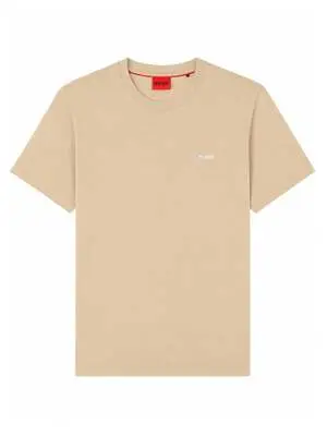 Hugo 100% Cotton T-shirt - Beige