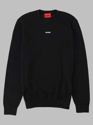 Hugo Cotton Sweatshirt - Black