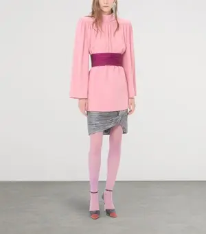 Valentino Garavani Silk Cady Couture Pleated Blouse