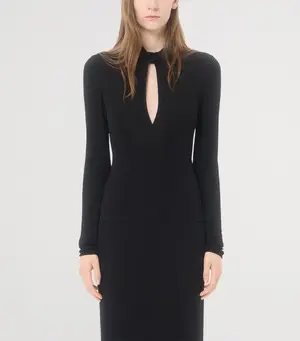 Valentino Garavani Keyhole Long-sleeve Top