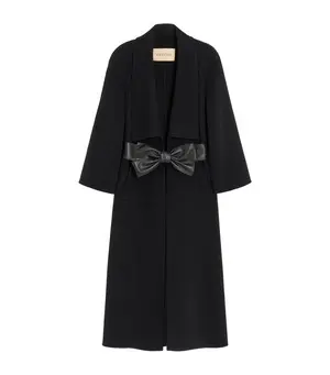 Valentino Garavani Virgin Wool-cashmere Belted Coat - Brown