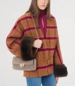 Valentino Garavani Wool Tie-neck Sweater