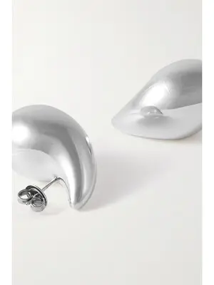Bottega Veneta Drop Earrings - Silver