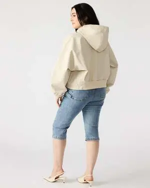 Steve Madden Lumi Jacket Long Sleeve Faux Leather Jackets & Coats