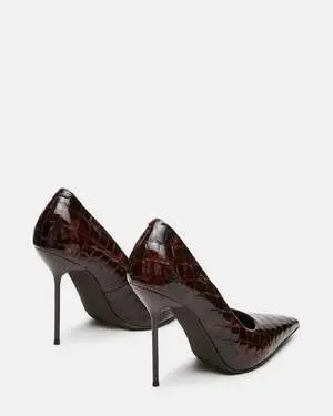 Steve Madden Dynasty Crocodile Pointed Toe Heels