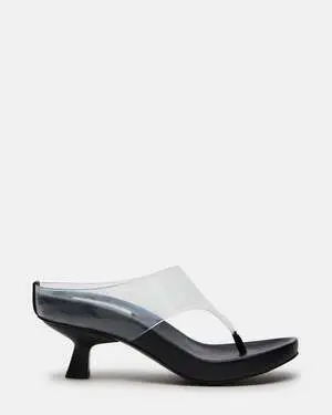 Steve Madden Motion Thong Heels - Black