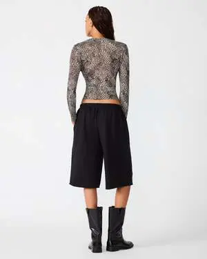 Steve Madden Fleece Sweat Short