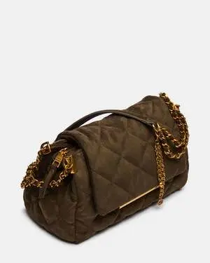 Steve Madden Quilted Shoulder Bag With Chain Strap