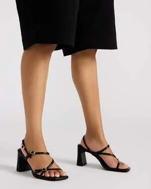 Steve Madden Vantage Strappy Square-toe Heels