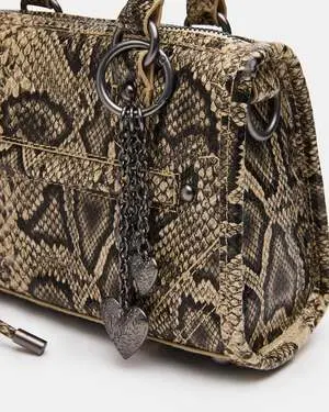 Steve Madden Mini Top Handle Satchel With Charms