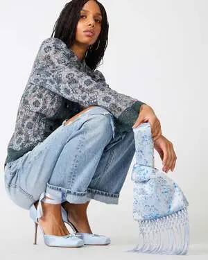 Steve Madden Larina Heel And Yuna Bag Set - Multicolor