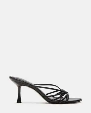 Steve Madden Edna Strappy Heels - Black