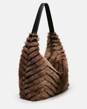 Steve Madden Icon Boot & Kenzi Faux Fur Bag Bundle
