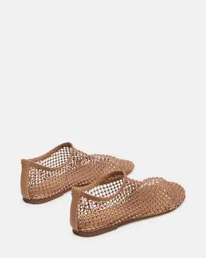 Steve Madden Mino Rhinestones Mesh Flats