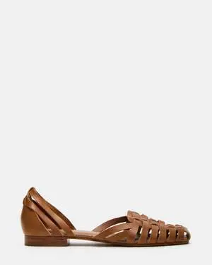 Steve Madden Medlin Square Toe Fisherman Flats