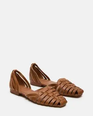 Steve Madden Medlin Square Toe Fisherman Flats
