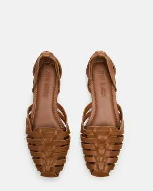 Steve Madden Medlin Square Toe Fisherman Flats