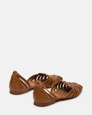 Steve Madden Medlin Square Toe Fisherman Flats