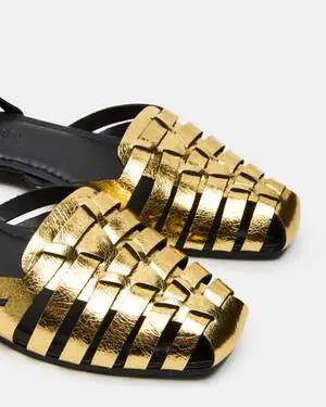 Steve Madden Medlin Square-toe Fisherman Flats