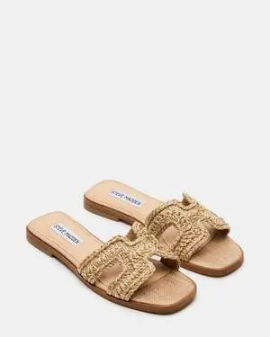 Steve Madden Hadyn Crochet Square Toe Sandals