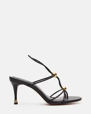 Steve Madden Ramos Thong Heels - Black