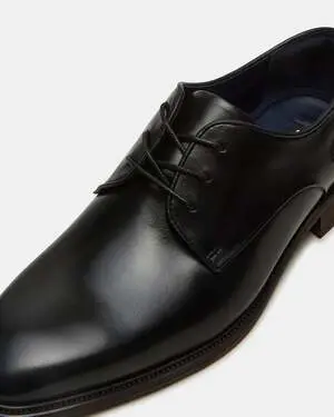 Steve Madden Leland Lace-up Dress Shoes - Black