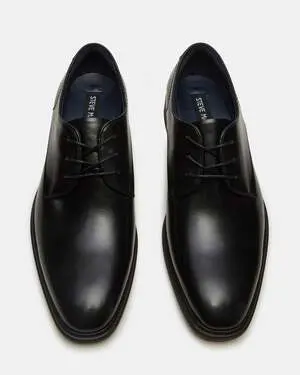 Steve Madden Leland Lace-up Dress Shoes - Black
