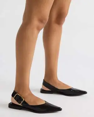 Steve Madden Shay Gold Detail Flats
