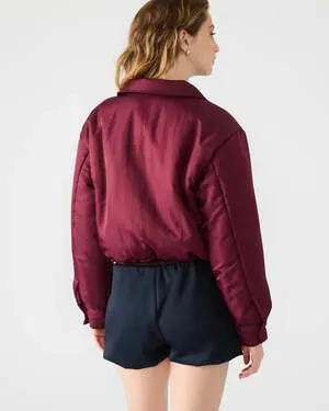 Steve Madden Selma Jacket Long Sleeve Button Up Jackets & Coats
