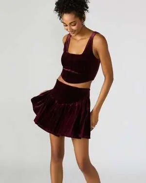 Steve Madden Aryanna Top Sleeveless Cropped Tops