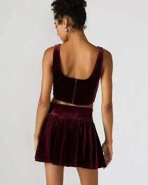 Steve Madden Aryanna Top Sleeveless Cropped Tops