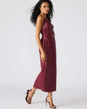 Steve Madden Kailey Dress Sleeveless Faux Leather Dresses