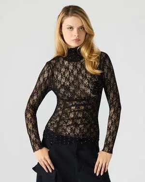 Steve Madden Baylee Top - Black