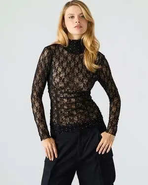 Steve Madden Baylee Top - Black