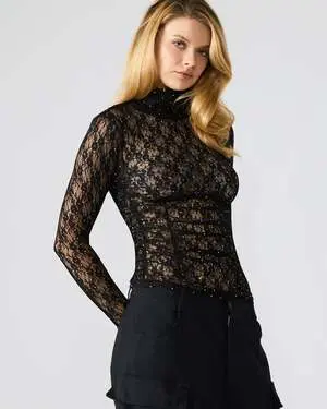 Steve Madden Baylee Top - Black