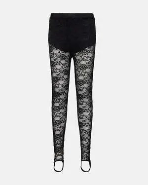 Steve Madden Sandrine Pant Lace Mesh