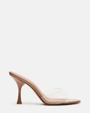 Steve Madden Santi Mule Heels - Clear