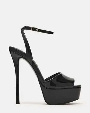 Steve Madden Jezzica Platform Heels - Black