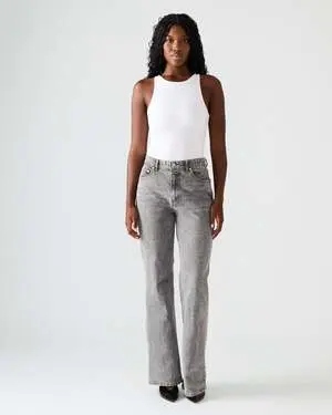 Steve Madden Irys Jean Straight Leg Sets - Fog