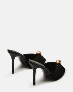 Steve Madden Priya /gold Mule Heels
