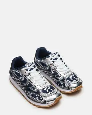 Steve Madden Xylo Lace-up Sneakers - Blue