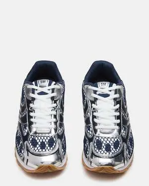 Steve Madden Xylo Lace-up Sneakers - Blue