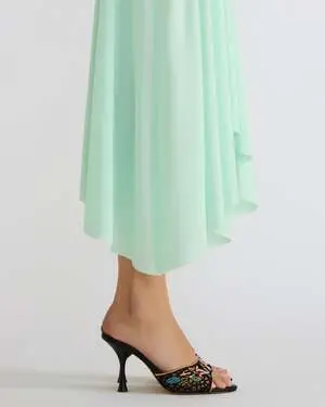 Steve Madden Santi Mesh Mule Heels