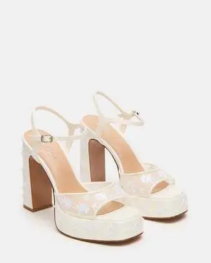 Steve Madden Liandra Embellished Block Heels