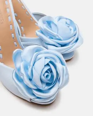 Steve Madden Priya Flower Mule Heels