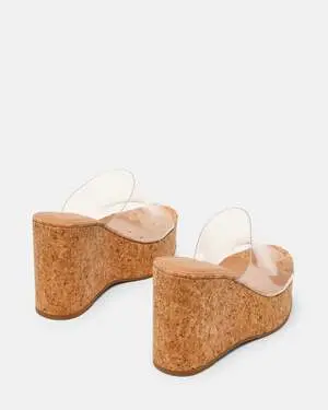 Steve Madden Cassi Cork Mule Sandals